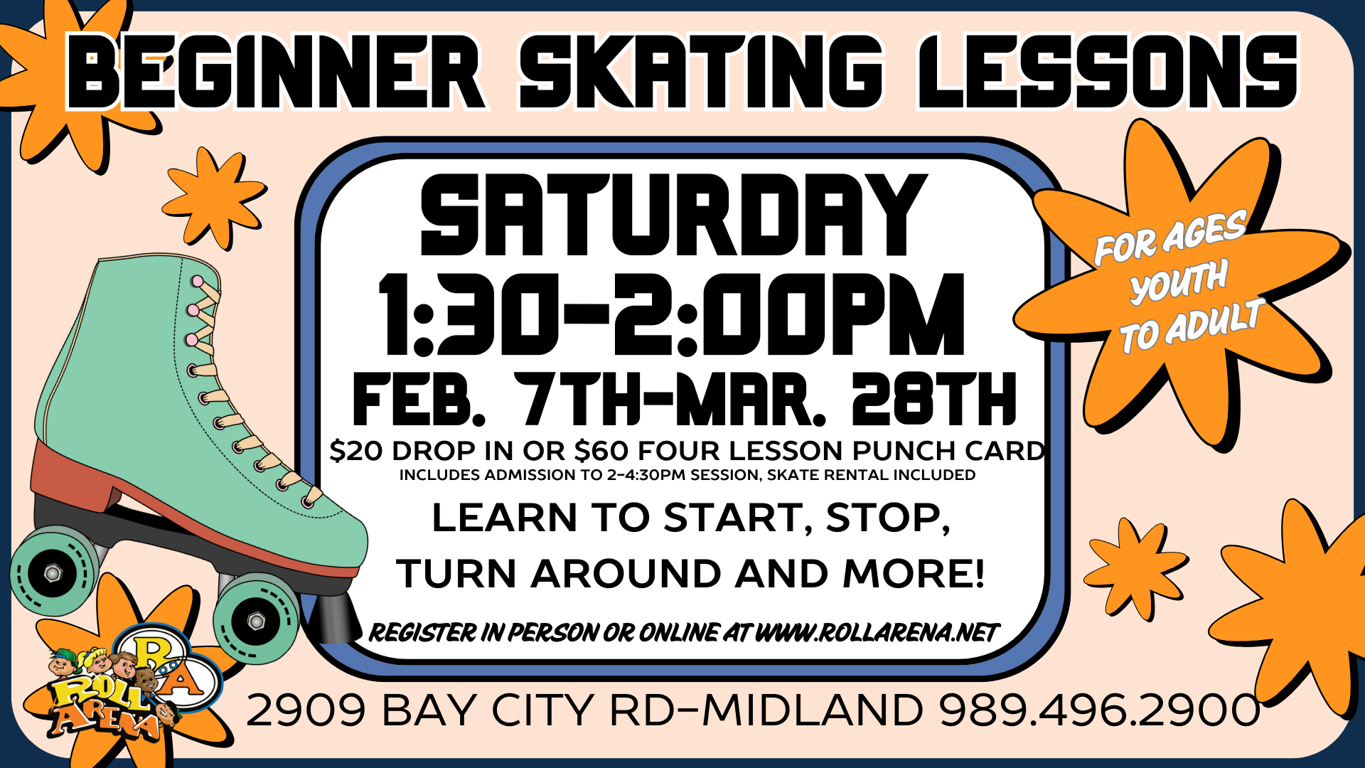 Lessons – Midland Roll Arena